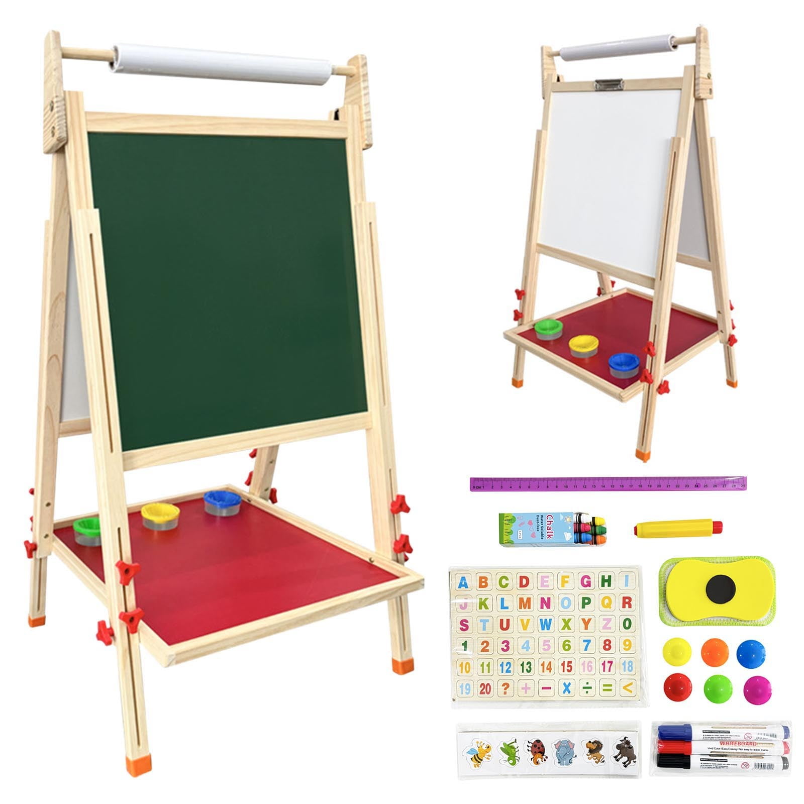VBODN Children's Drawing Board Household Bracket Type Small Blackboard ...
