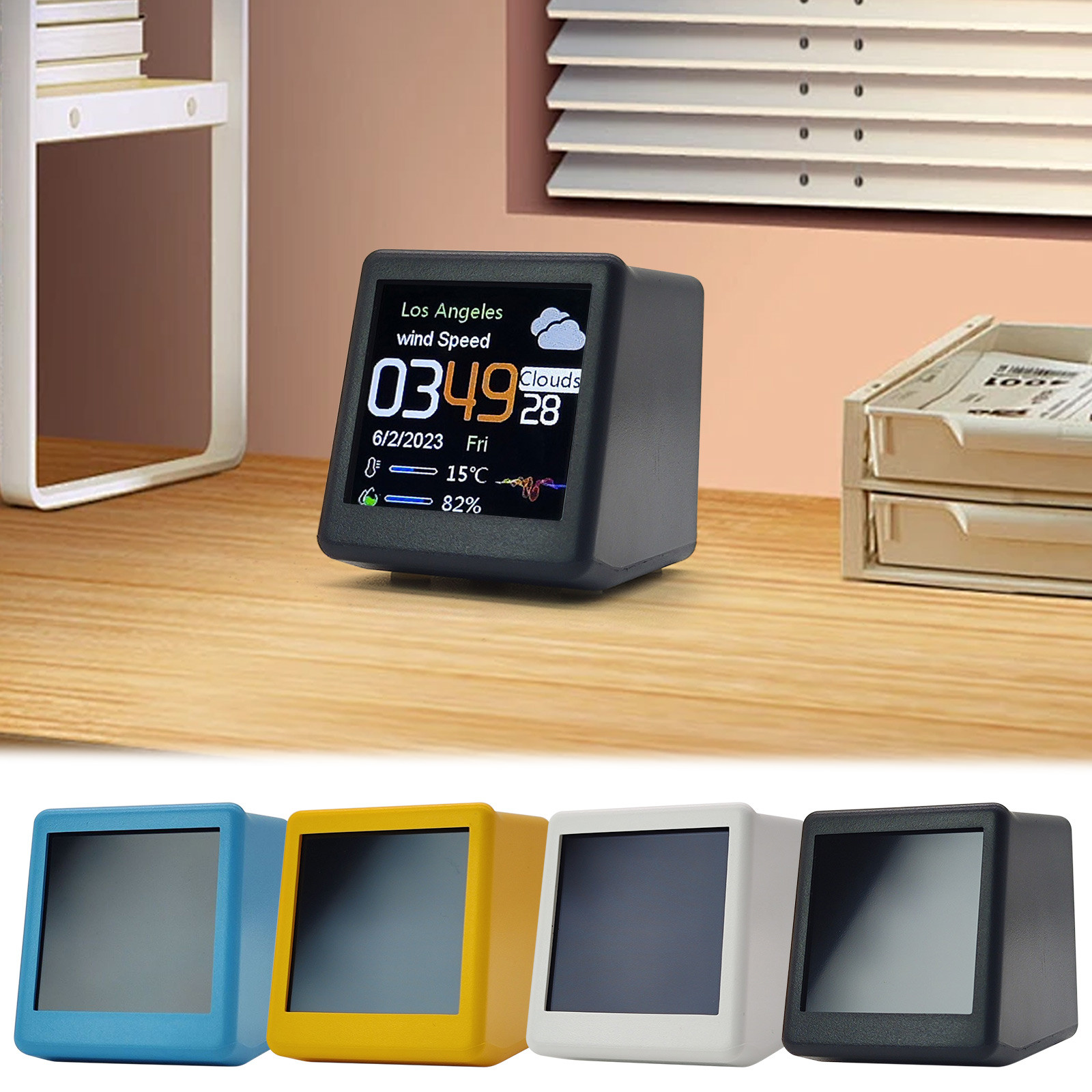 VBODN Clearance Digital Alarm Clock for Kids,Smart Alarm Clocks,Station ...