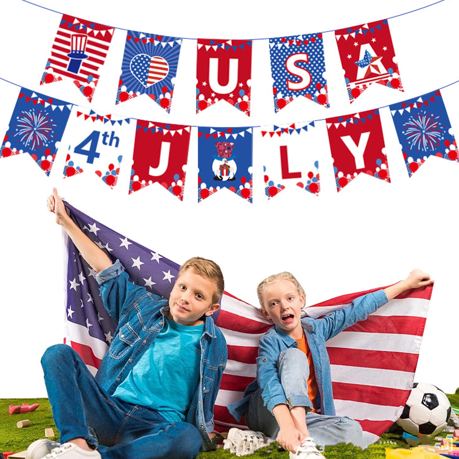 VBODN Clearance Patriotic Party Supplies,Independence Day Decorations,Independence Day New Paper ...