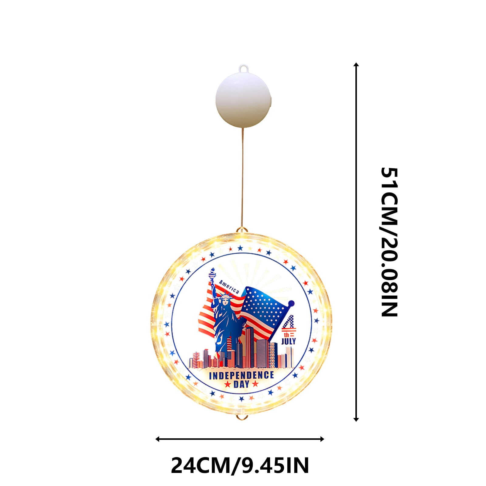 VBODN Independence Day Decor,4th Of July Decorations,Patriotic Memorial Day,Independence Day LED ...