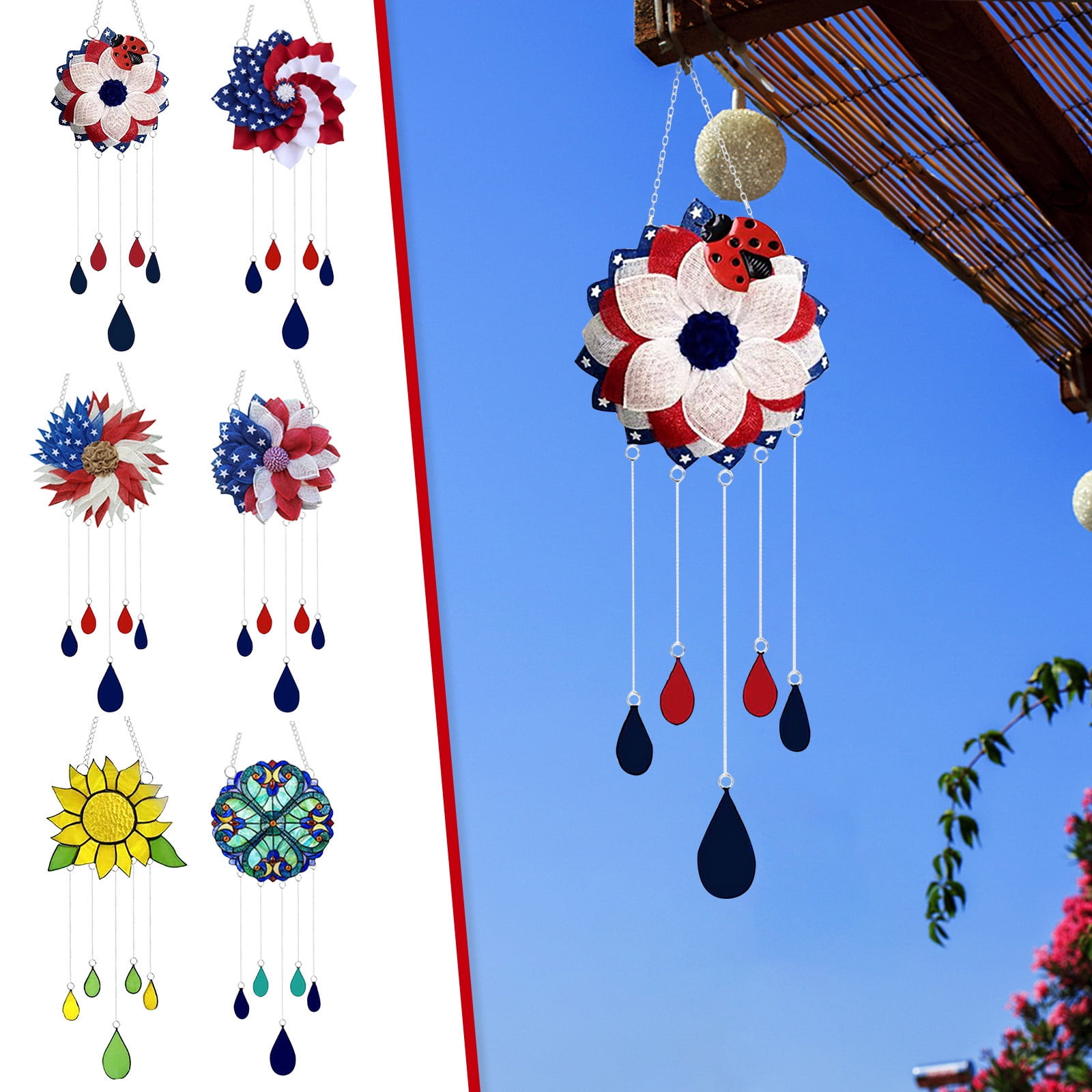 VBODN Patriotic Decorations,Independence Day,American Flags,Patriotic Flags,Patriotic Party ...