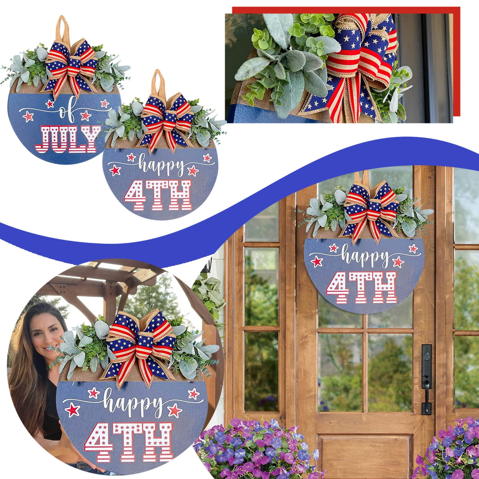 VBODN Patriotic Decorations,Independence Day,Patriotic Decor,Independence Day Decor,Day ...