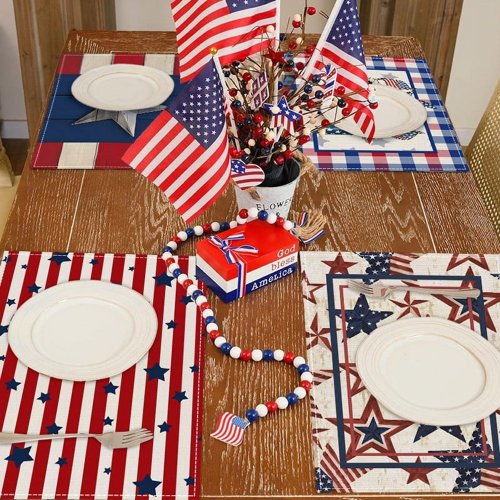 VBODN Patriotic Decorations,Independence Day,Patriotic Gnomes,Patriotic Accessories,Independence ...