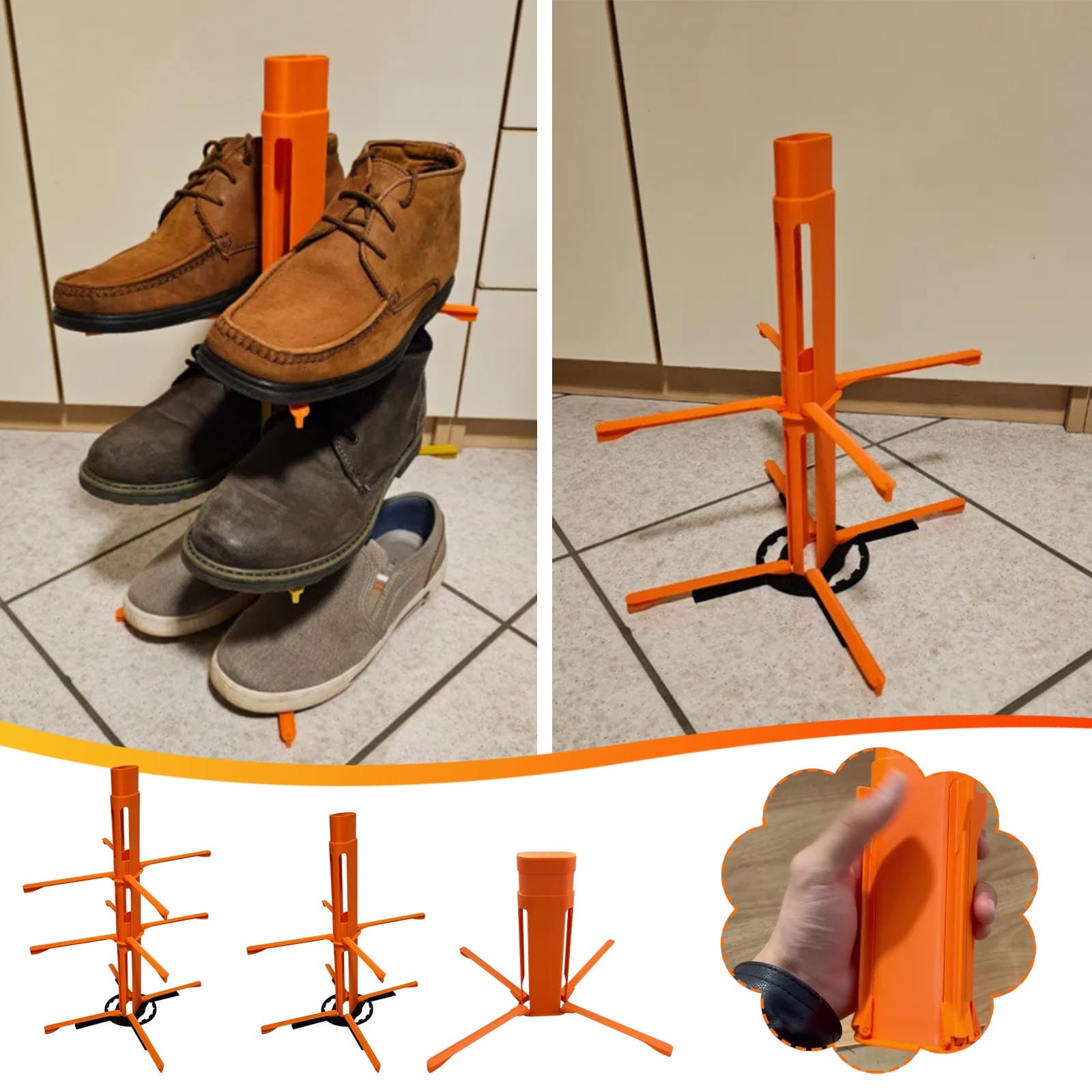 VBODN Shoe Organizer,Shoe Rack,Shoe Rack Organizer,Foldable Shoe Rack ...