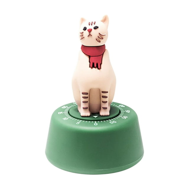 VBODN Smart Alarm Clocks,66-Minute Mechanical Timer, No Batteries ...