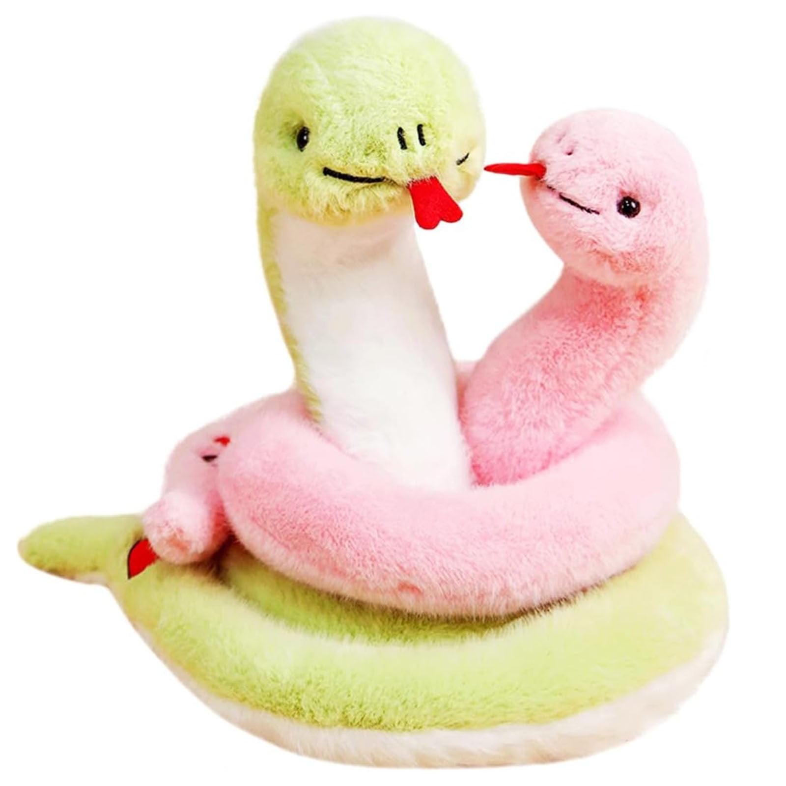 VBODN Snake Couple Plushies Wedding Gifts Stuffed Snake Toy Cute Furry ...