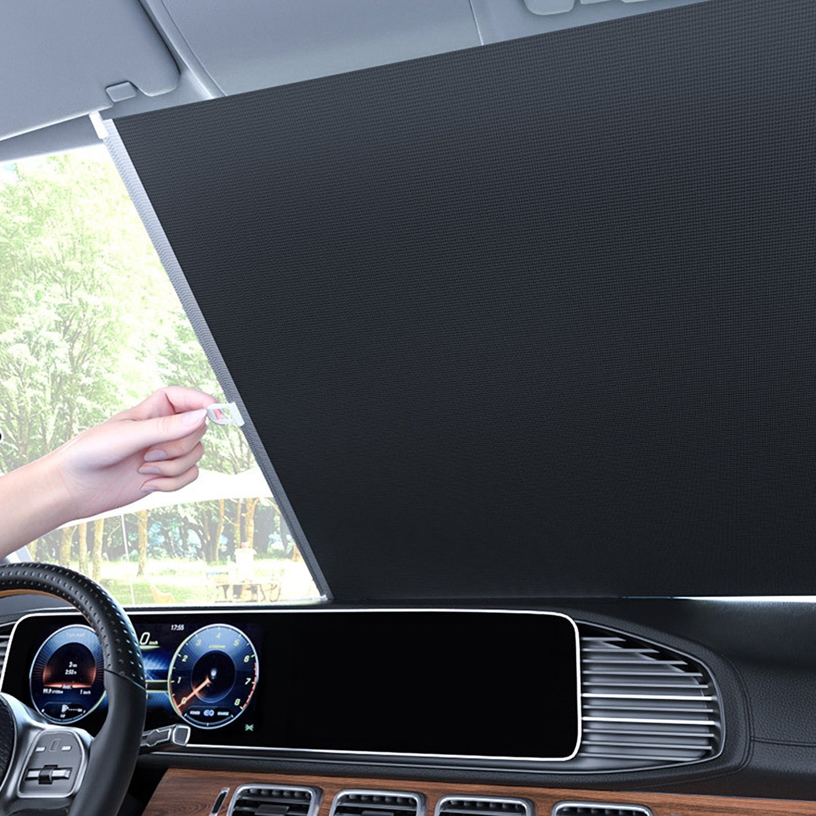 VBODN Sun Visor for Car,Car Sunshade Sun Protection Heat Insulation ...