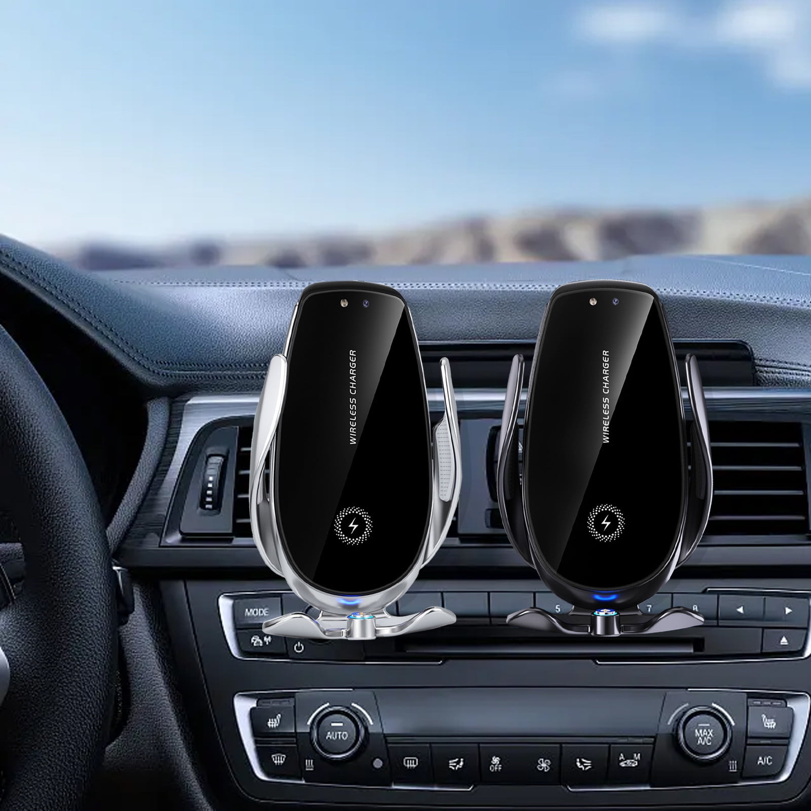 VBODN Wireless Charger Stand For Car,Portable Car Wireless Charger ...