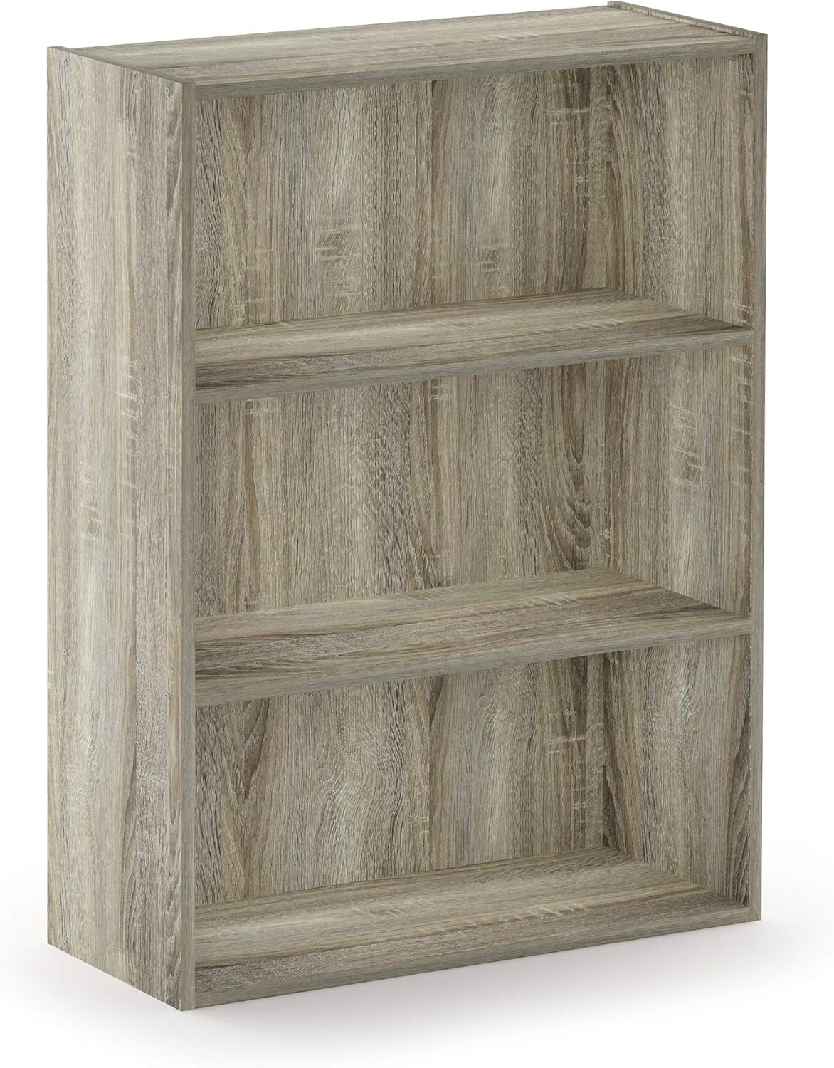VBOLF Pasir 3-Tier Open Shelf Bookcase, Sonoma Oak - Walmart.com