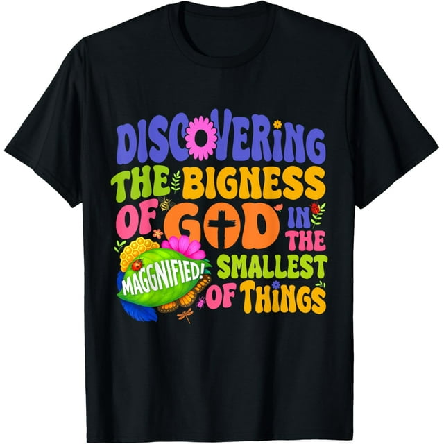 VBS 2025 Magnified Smallest Insects Adventure Christian VBS T-Shirt ...