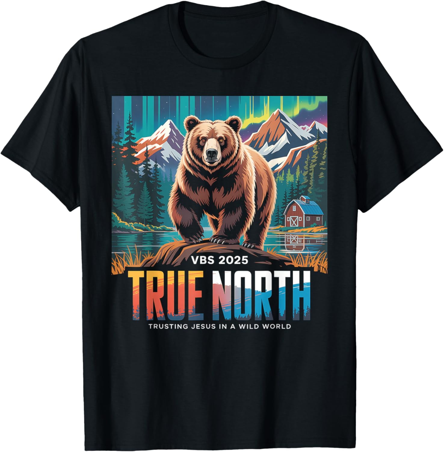 VBS 2025 True North Trusting Christ Summer T-Shirt VBS Vacation Bible ...