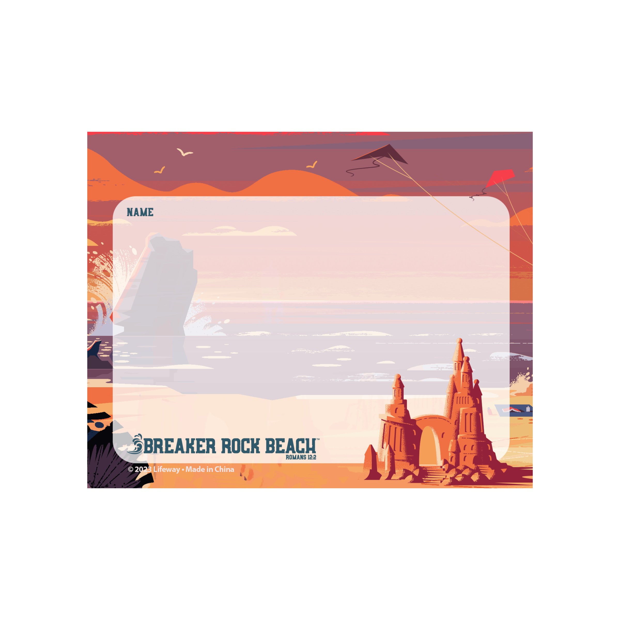 VBS-Breaker Rock Beach: Name Tags (2024) (Pack Of 20) - Walmart.com