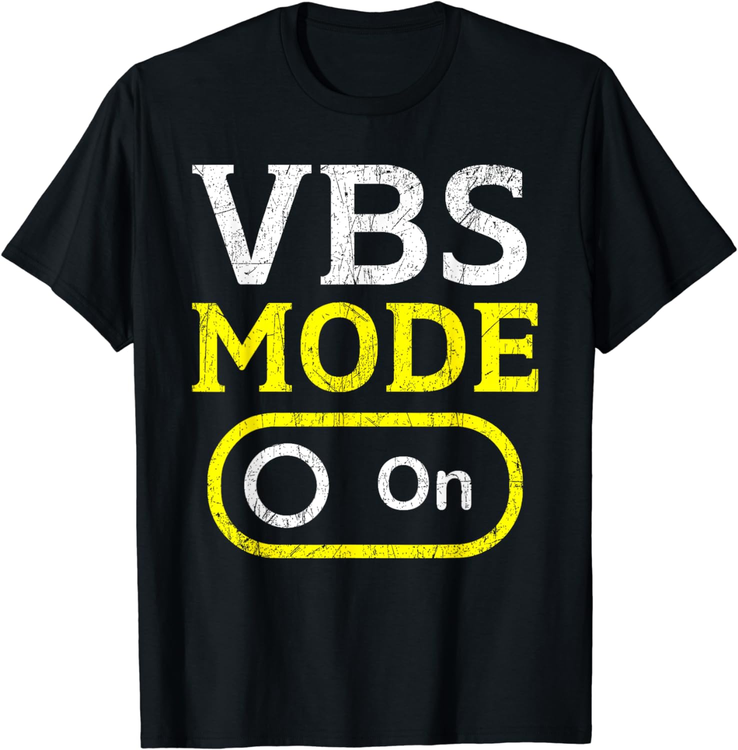 VBS Mode On Vacation Bible School Christian Teacher T-Shirt - Walmart.com