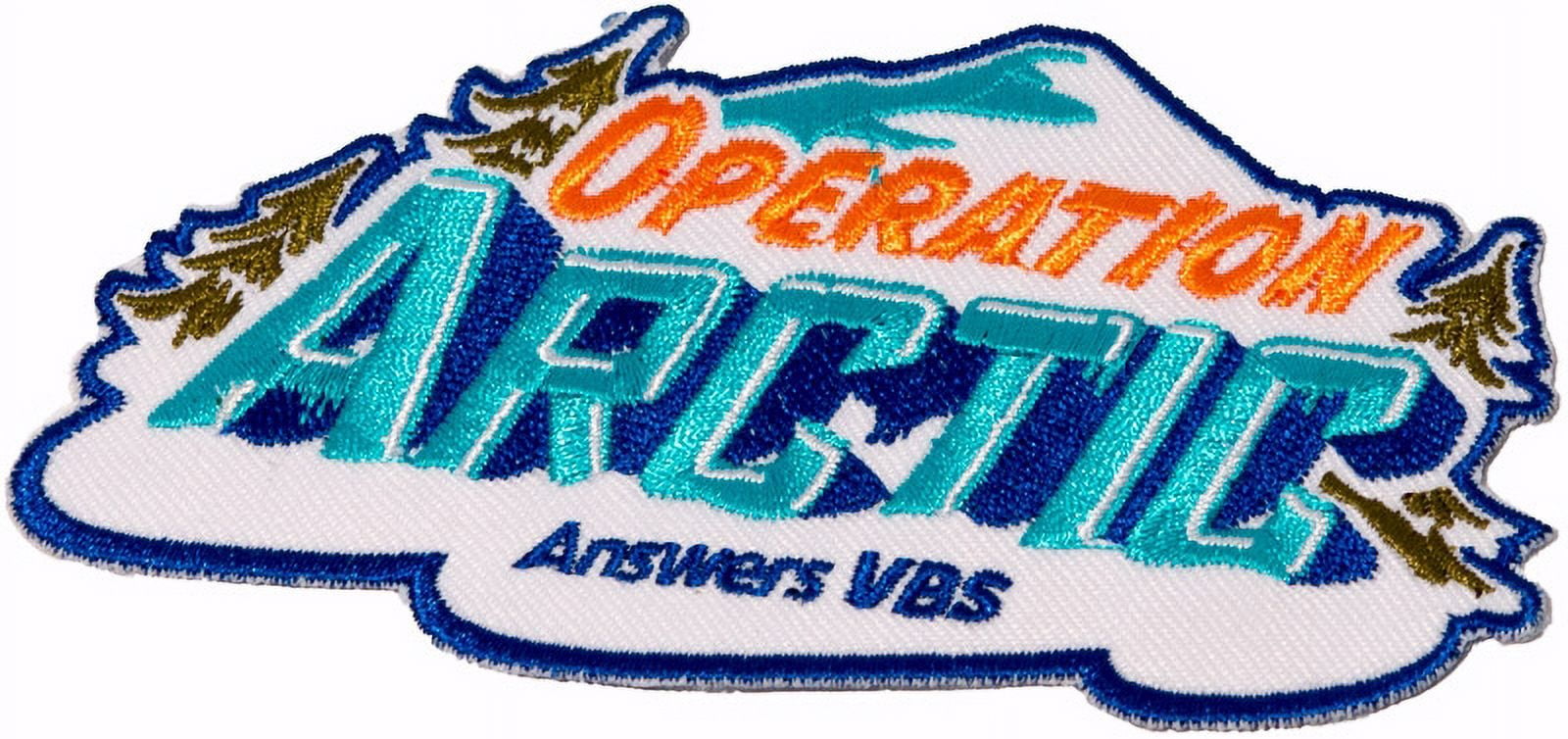 VBS-Operation Arctic-Embroidered Iron-On Patch (Pack Of 10) - Walmart.com