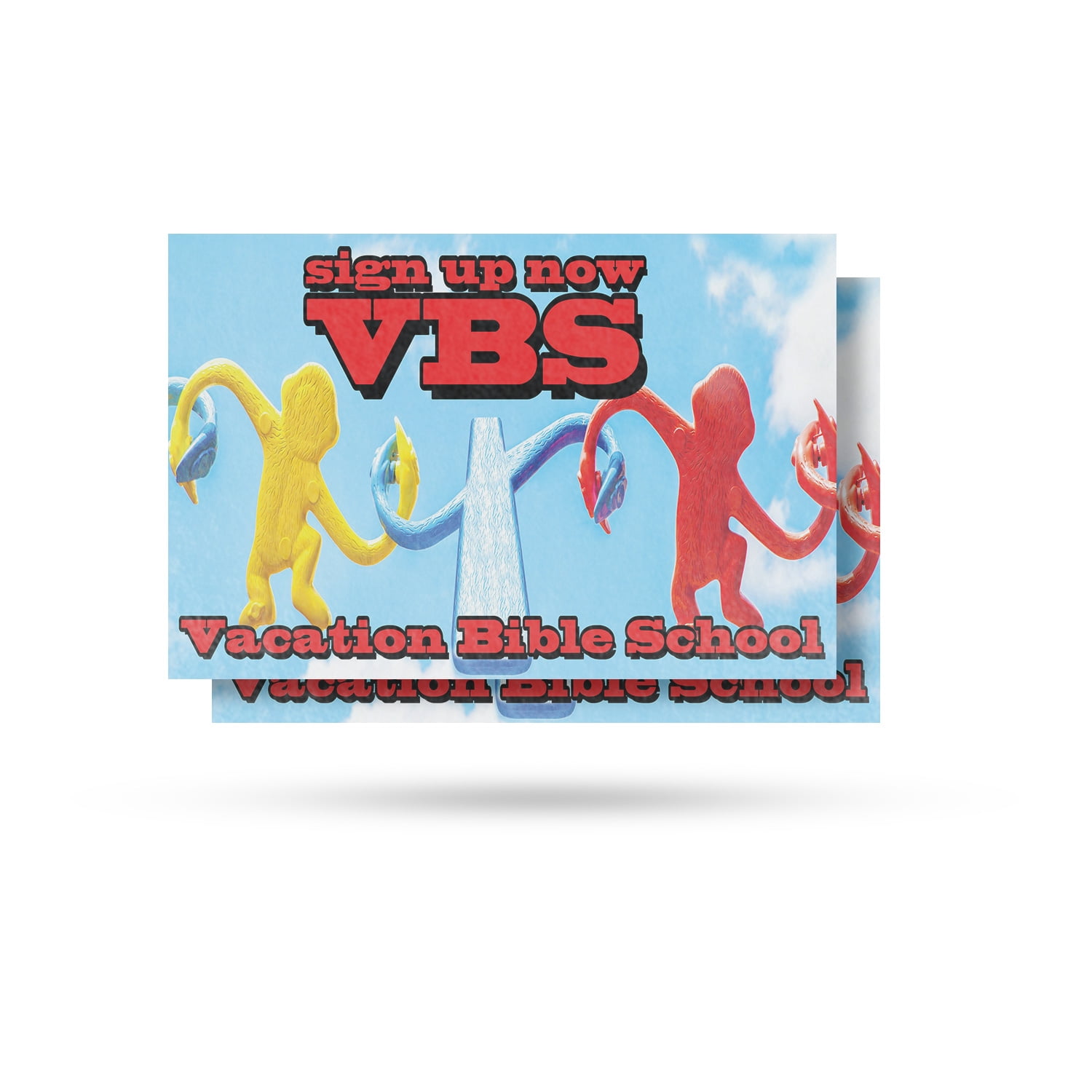 VBS Sign Up Now Vinyl Decal 2 Pack of 24 Inch x 36 Inch Weatherproof ...