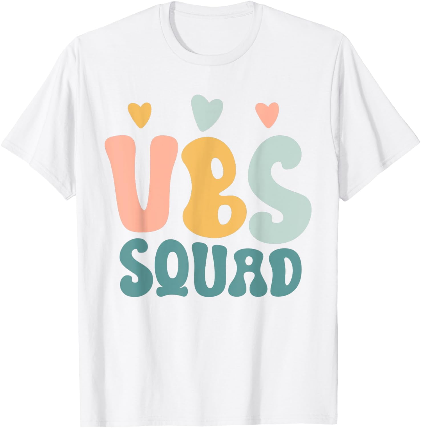 VBS Squad Vacation Bible VBS Teacher Retro Christian School T-Shirt ...