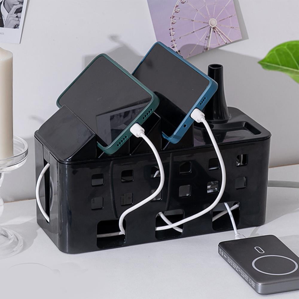VBVC 1-Pack Cable Management Box With Cable Organizer For Hiding Wires ...