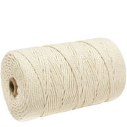 Danhjin 100m Long/100Yard Pure Cotton Twisted Cord Rope Crafts Macrame ...
