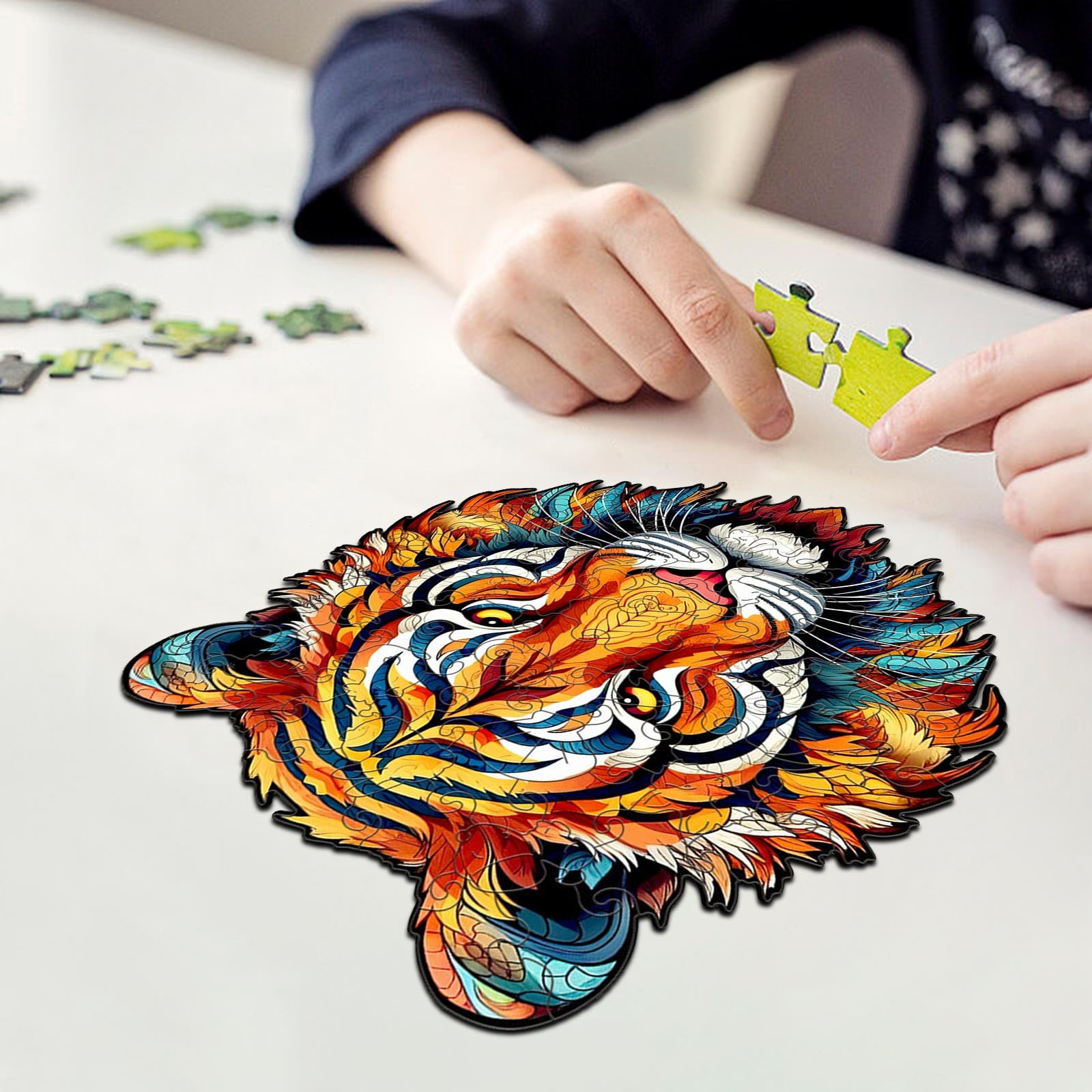 VBVC 8.0x11.2 Inch Wooden Puzzle Birds Shaped Animals Wooden Puzzl - Walmart.com