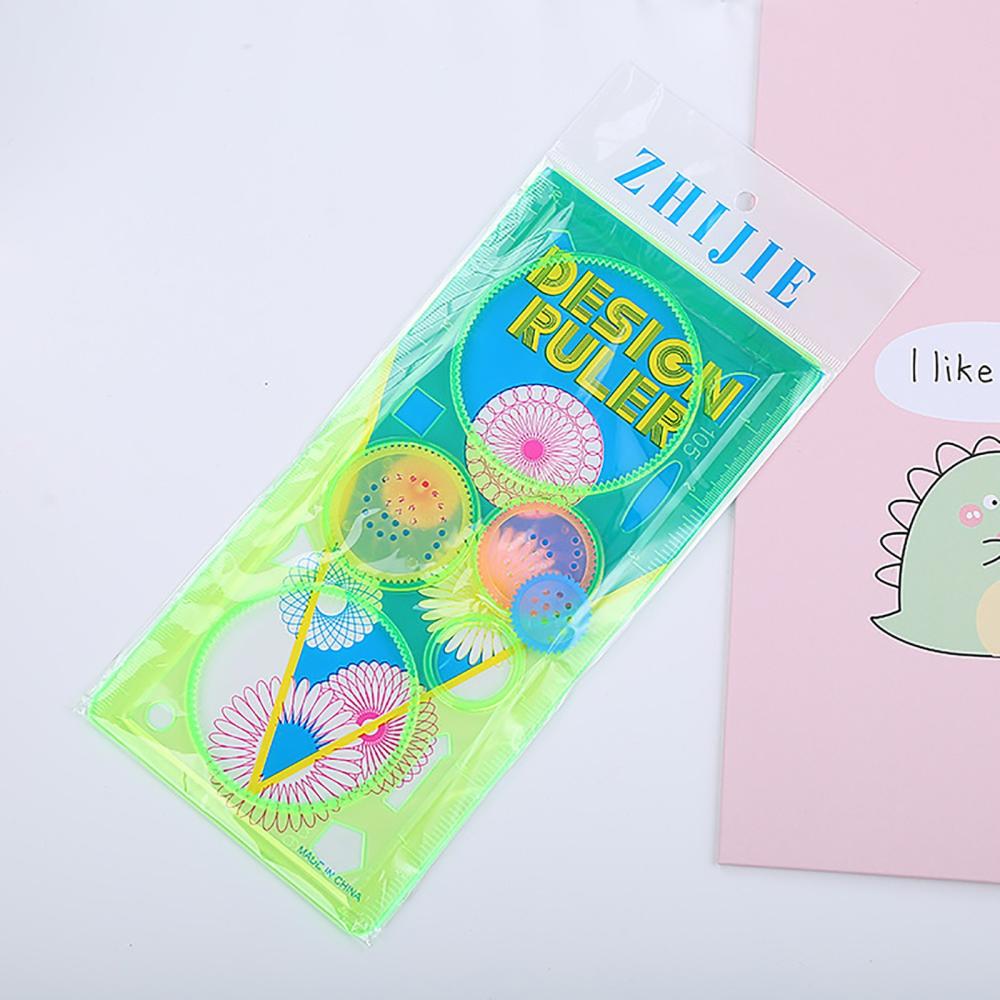 VBVC Geometric Ruler Versatile Drawing Multifunctional Protractor Set ...