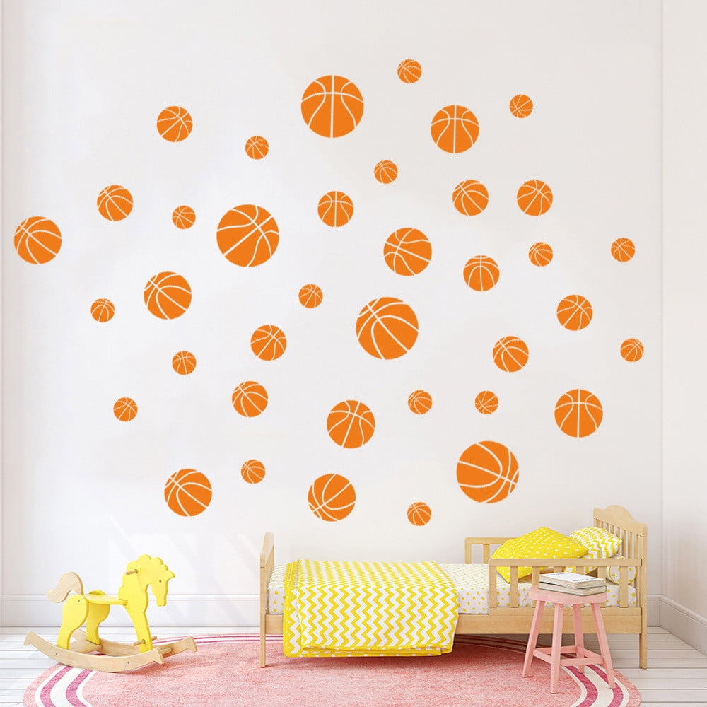 VBVC One Meter Wall Sticker,Basketball Boy Creative Wall Sticker ...