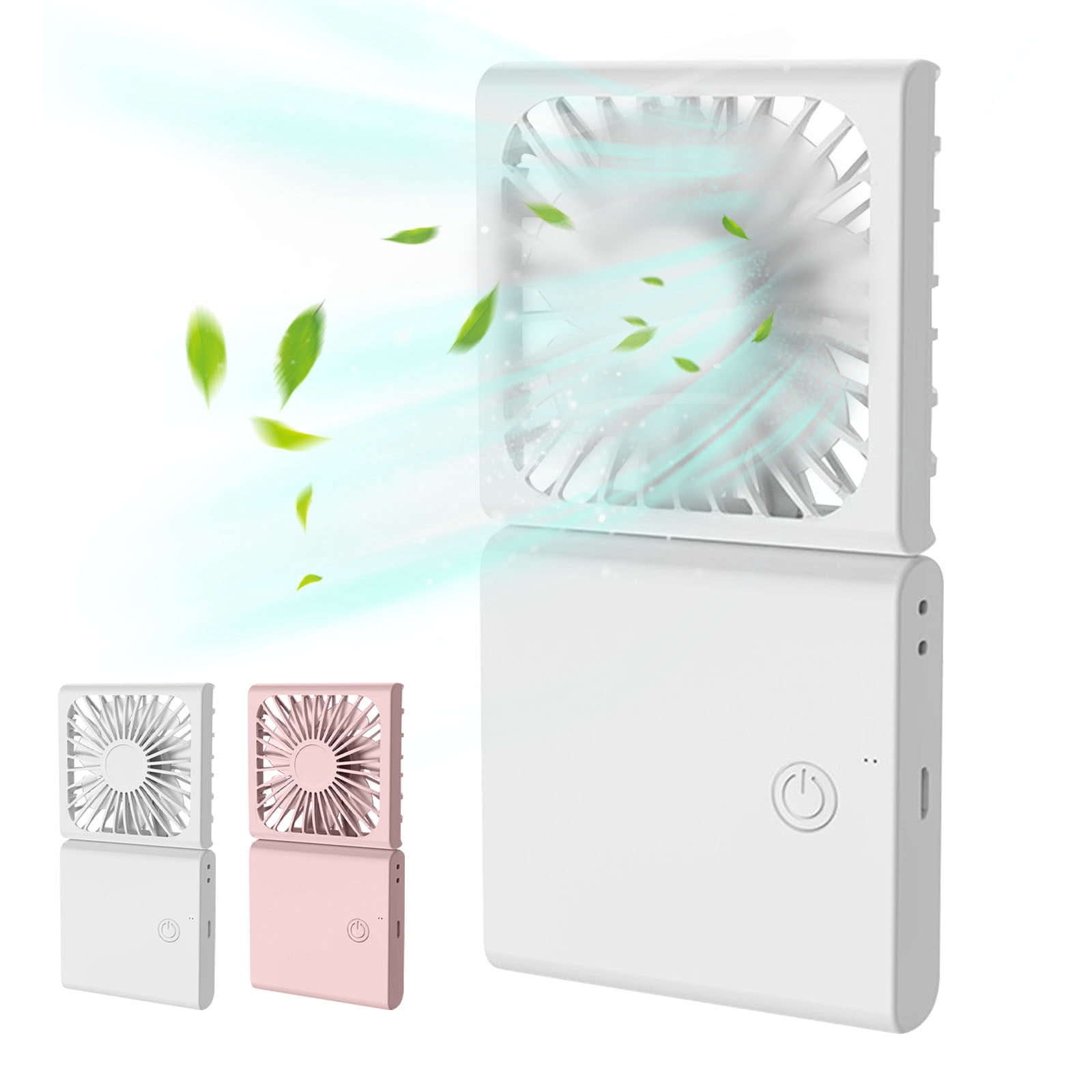 VBVC Portable Fan Mini Handheld and Foldable Usb Rechargeable 3 Speed ...