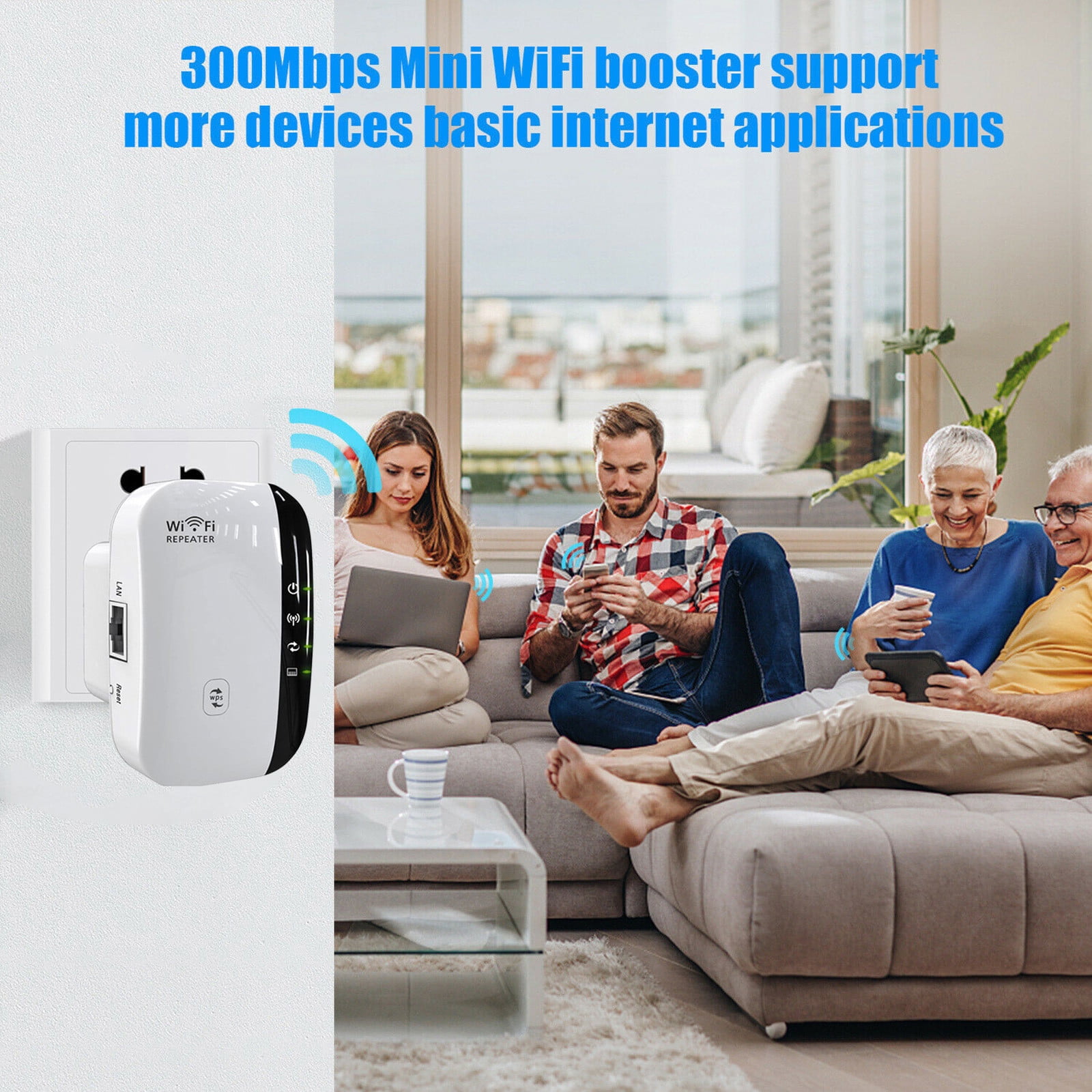 VBVC Wifi Extender Signal Booster,The Newest Generation,Wireless ...