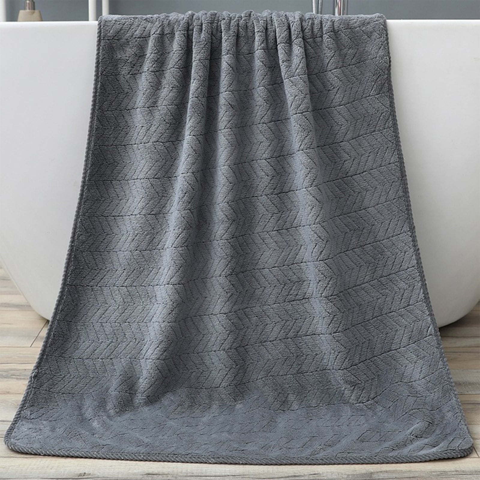 VBXAOE Soft Linen Washcloth Towel Set for Adults Highly Absorbent and ...