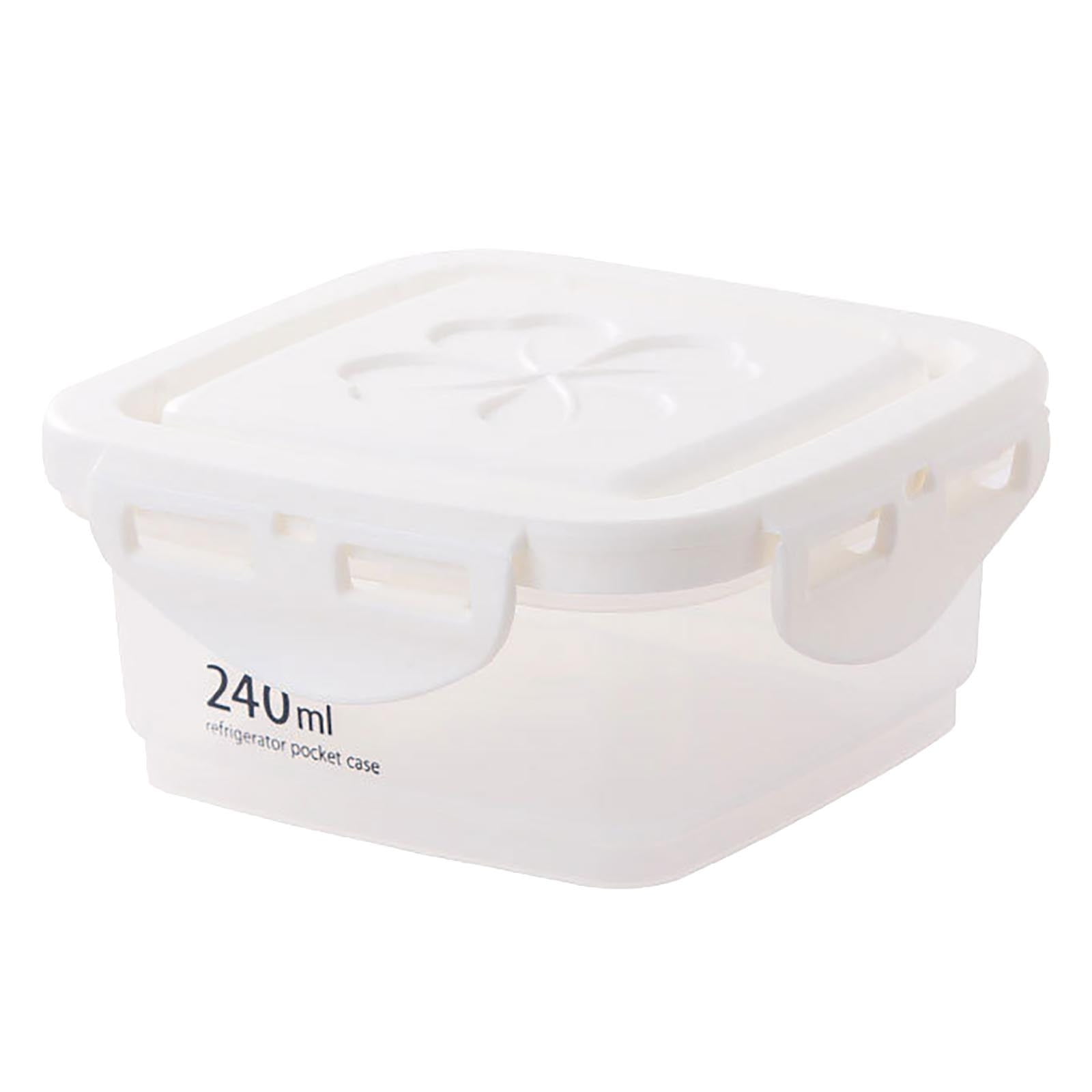 VBXOAE 0.24L Transparent Plastic Storage Container-Airtight and ...