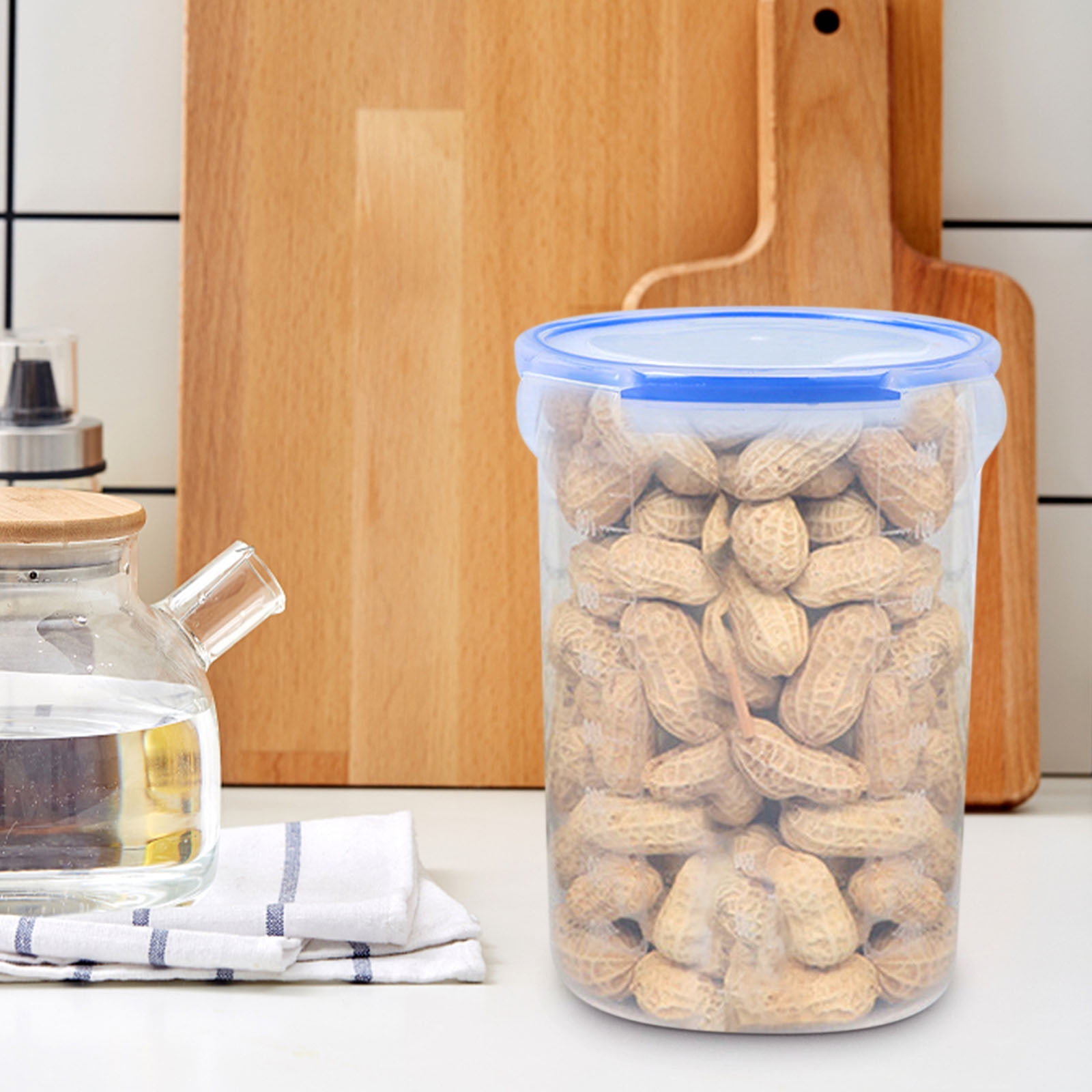 VBXOAE 0.95L Airtight Food Storage Containers-Set of 5,Leak-Proof and ...