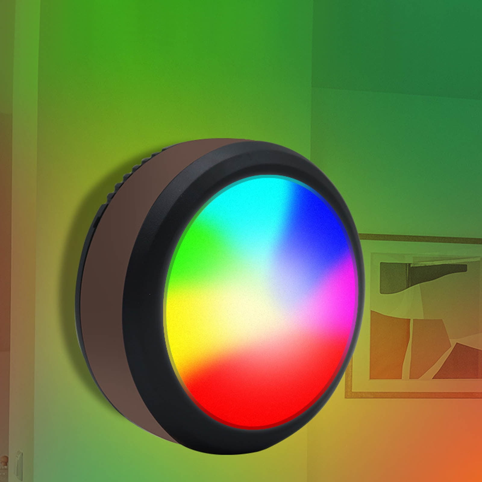 VBXOAE 16-Color RGB Wireless LED Under Cabinet Light with Remote ...