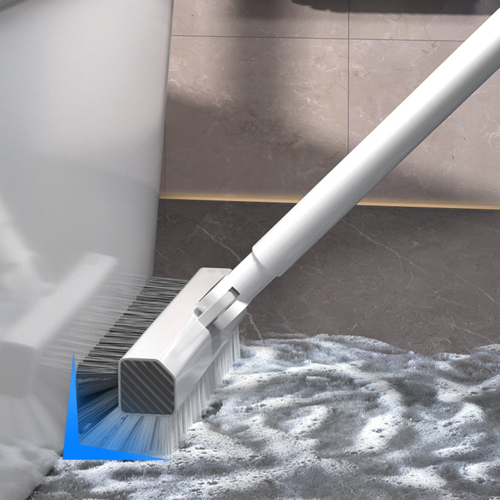 VBXOAE 2 in 1 Rotating Cleaning Brush with Handle,Stiff Bristle Scrub ...