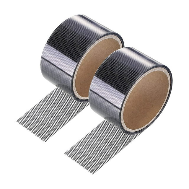 VBXOAE 2-Pack Fiber Mesh Screen Repair Tape-Heavy-Duty Adhesive for ...
