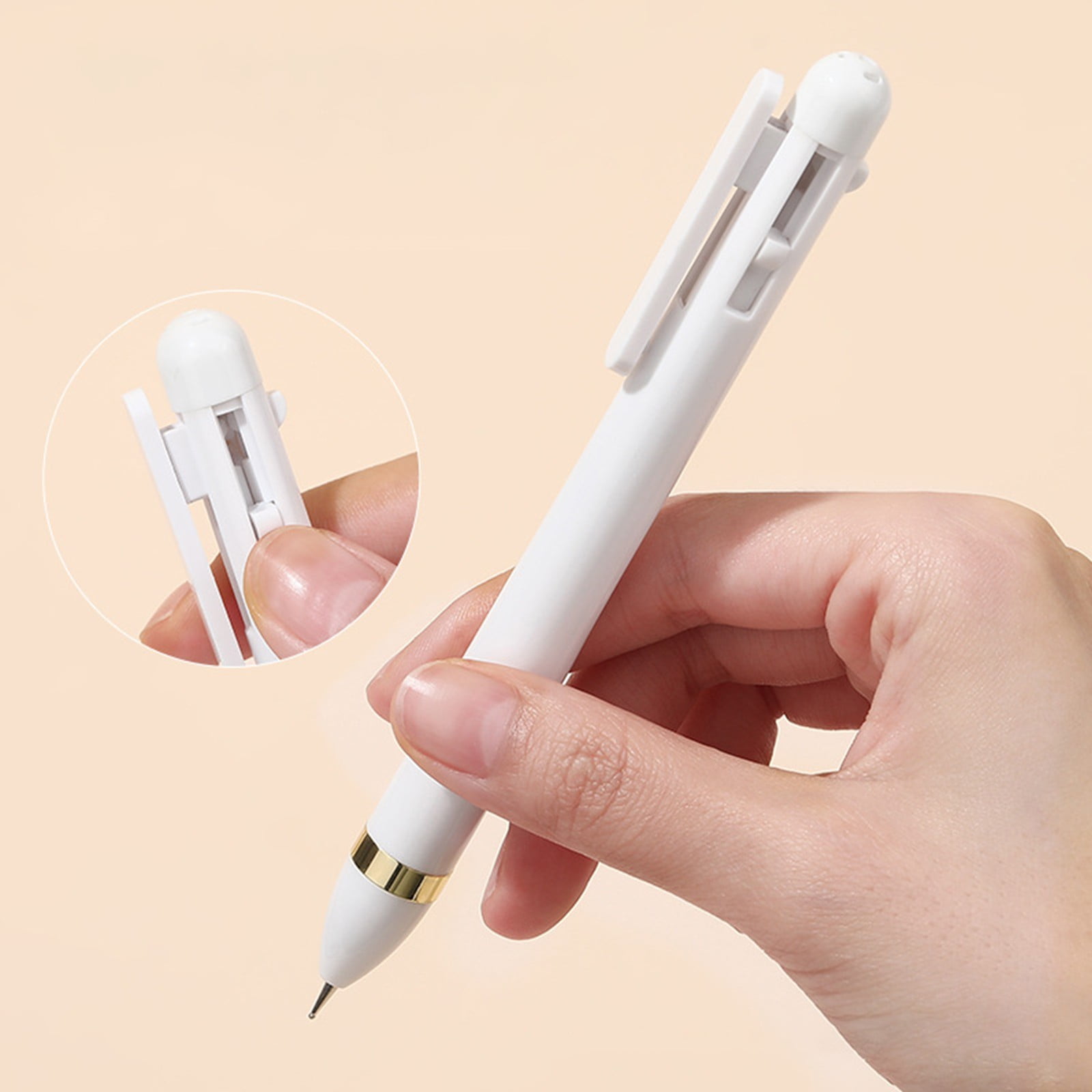 VBXOAE 4 in 1 Multi Function Drill Pen with Dual Head Rotating Tool for ...