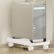 Loghot Adjustable PC Tower Stand with Wheels, Desktop CPU Riser, Heat ...