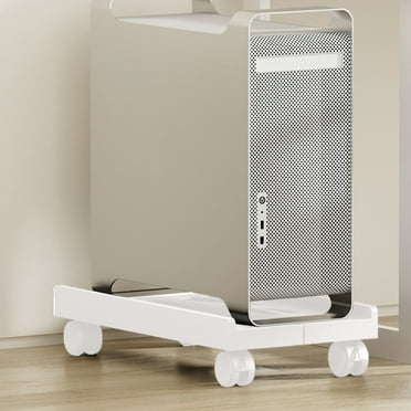Loghot Adjustable PC Tower Stand with Wheels, Desktop CPU Riser, Heat ...