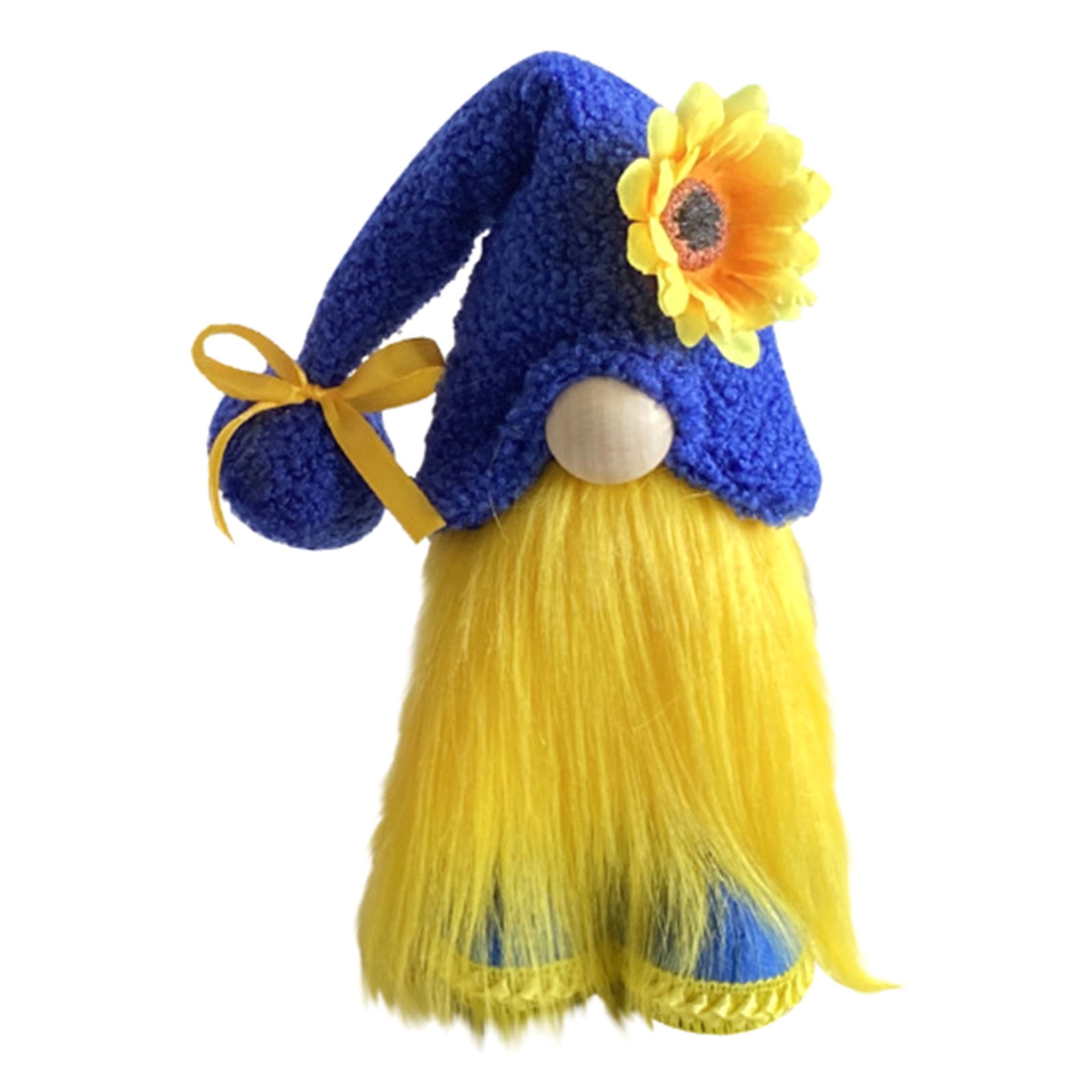 VBXOAE Adorable Faceless Sunflower Gnome Doll Decorations Suit Spring ...