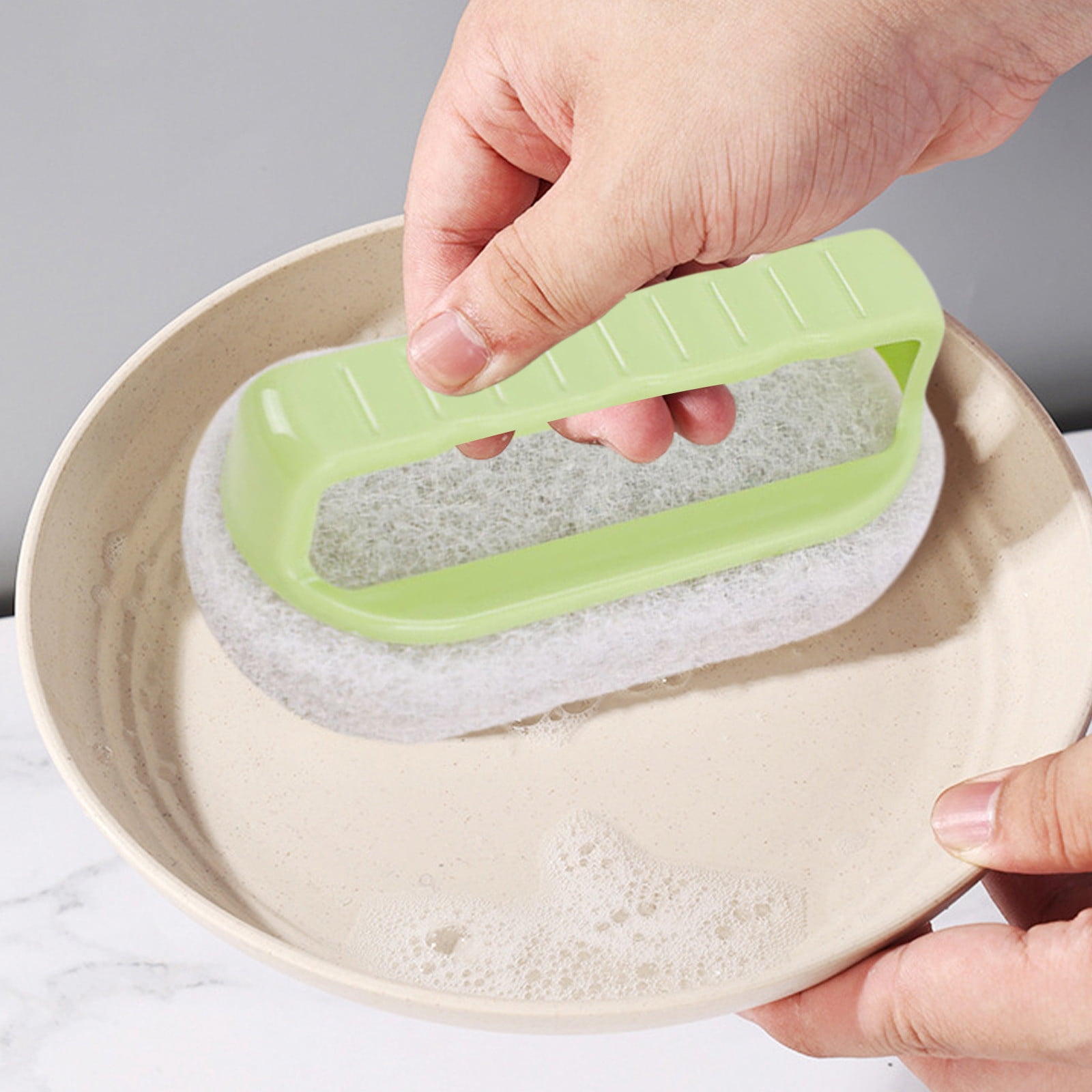 VBXOAE Advanced Kitchen Bathroom Tile Sponge Wipe Stubborn Stain ...