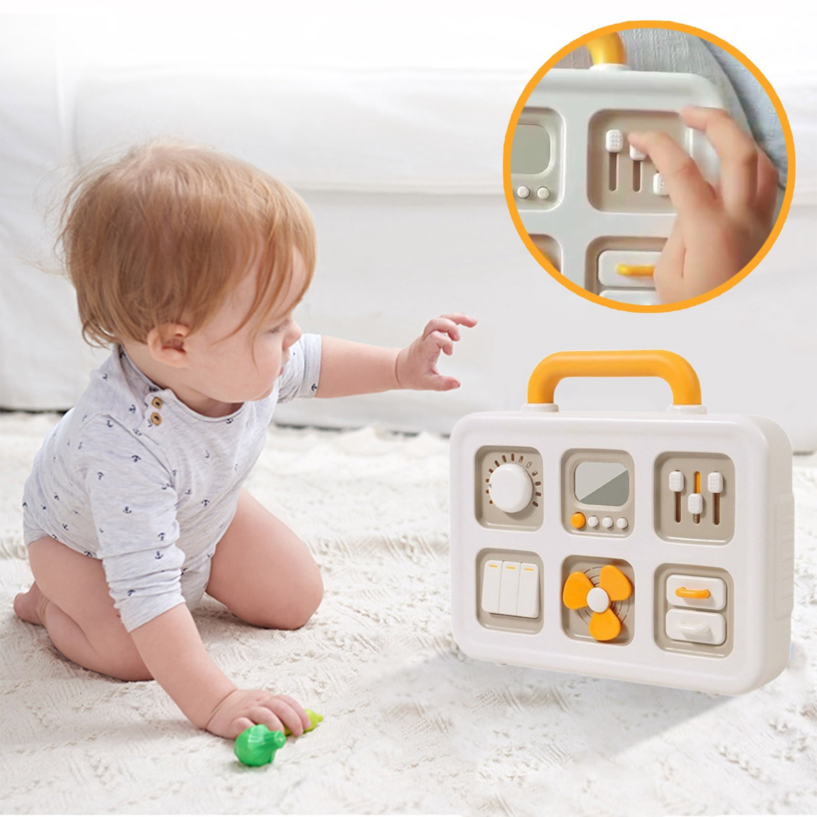 VBXOAE Children's Busy Board Educational Toy for Enhance Fine Motor ...