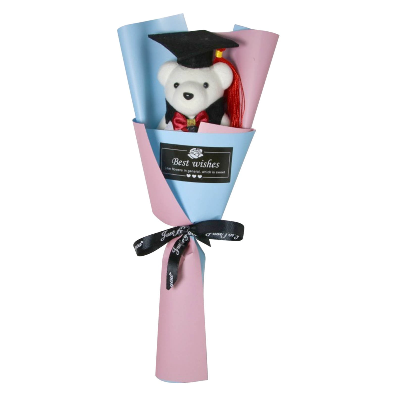 VBXOAE Graduation Gift Foam Bears Bouquet for School Activities Cute ...