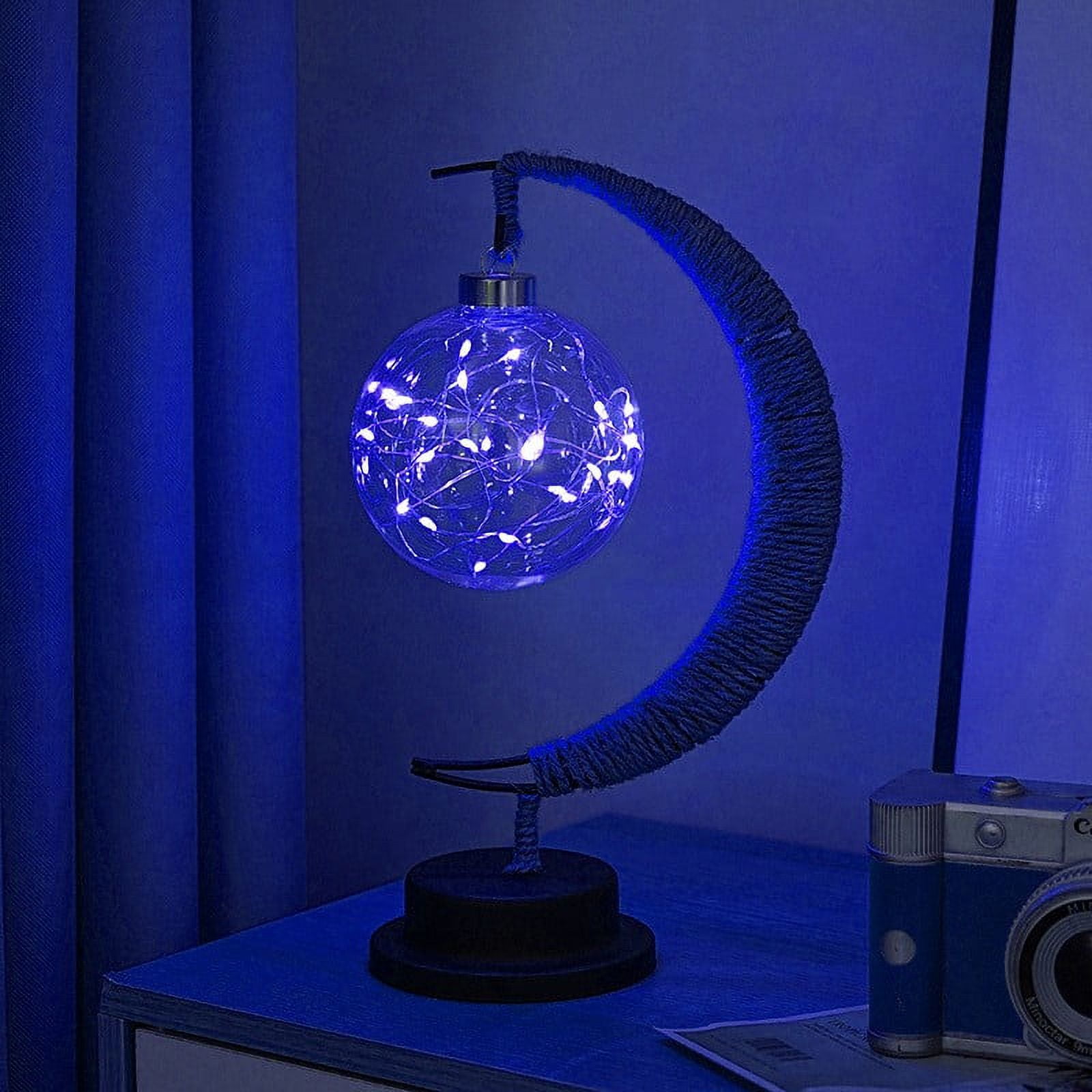 VBXOAE Lunar Lamp LED Night Light,Crescent Design,Wireless Portable ...