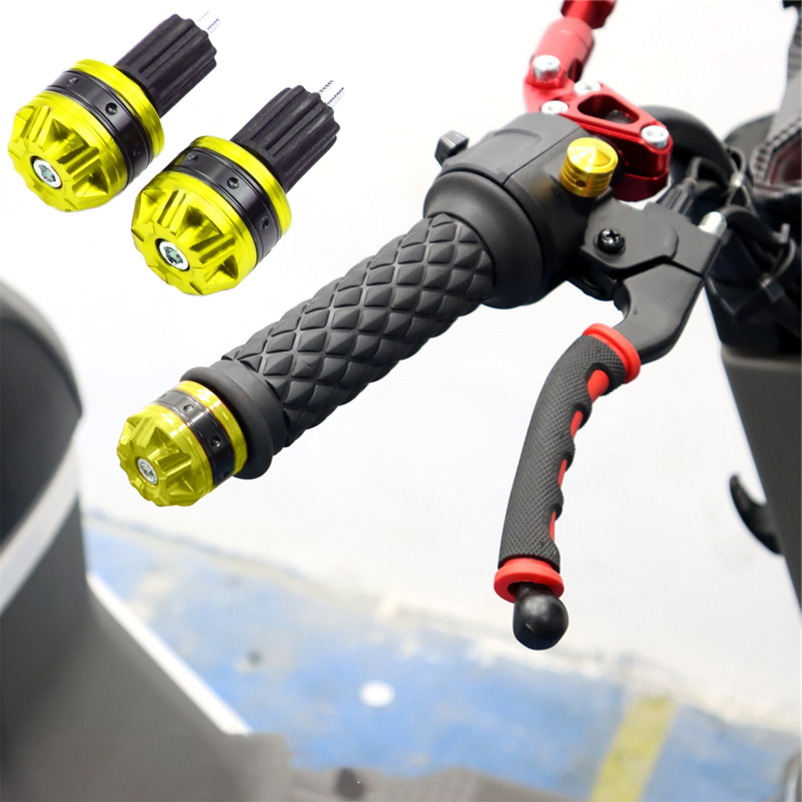 VBXOAE Motorcycle Modification Aluminum Handle Plug High Durability ...