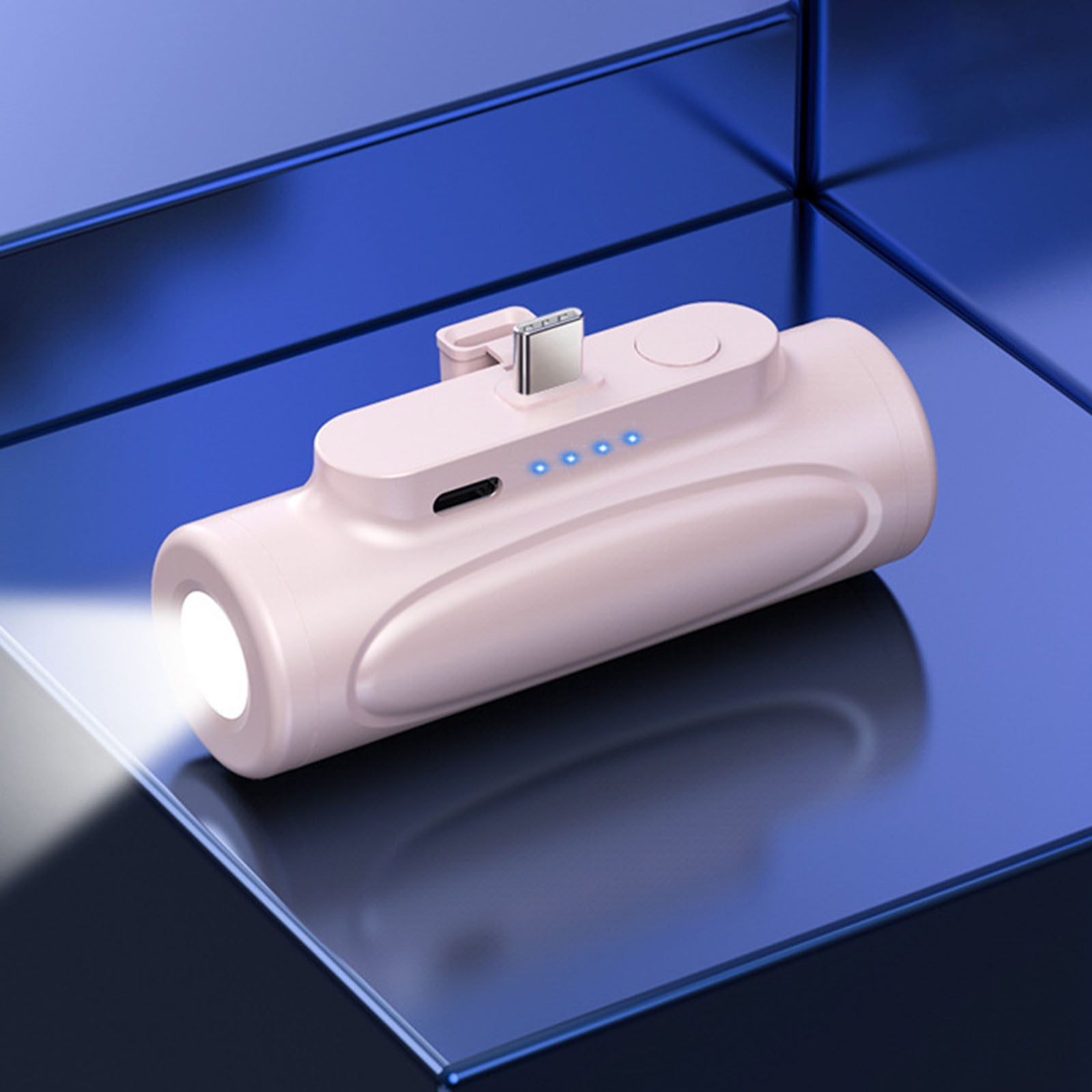 VBXOAE Multi-Function 5000mAh USB-C Rechargeable Flashlight-3.2 Inch ...