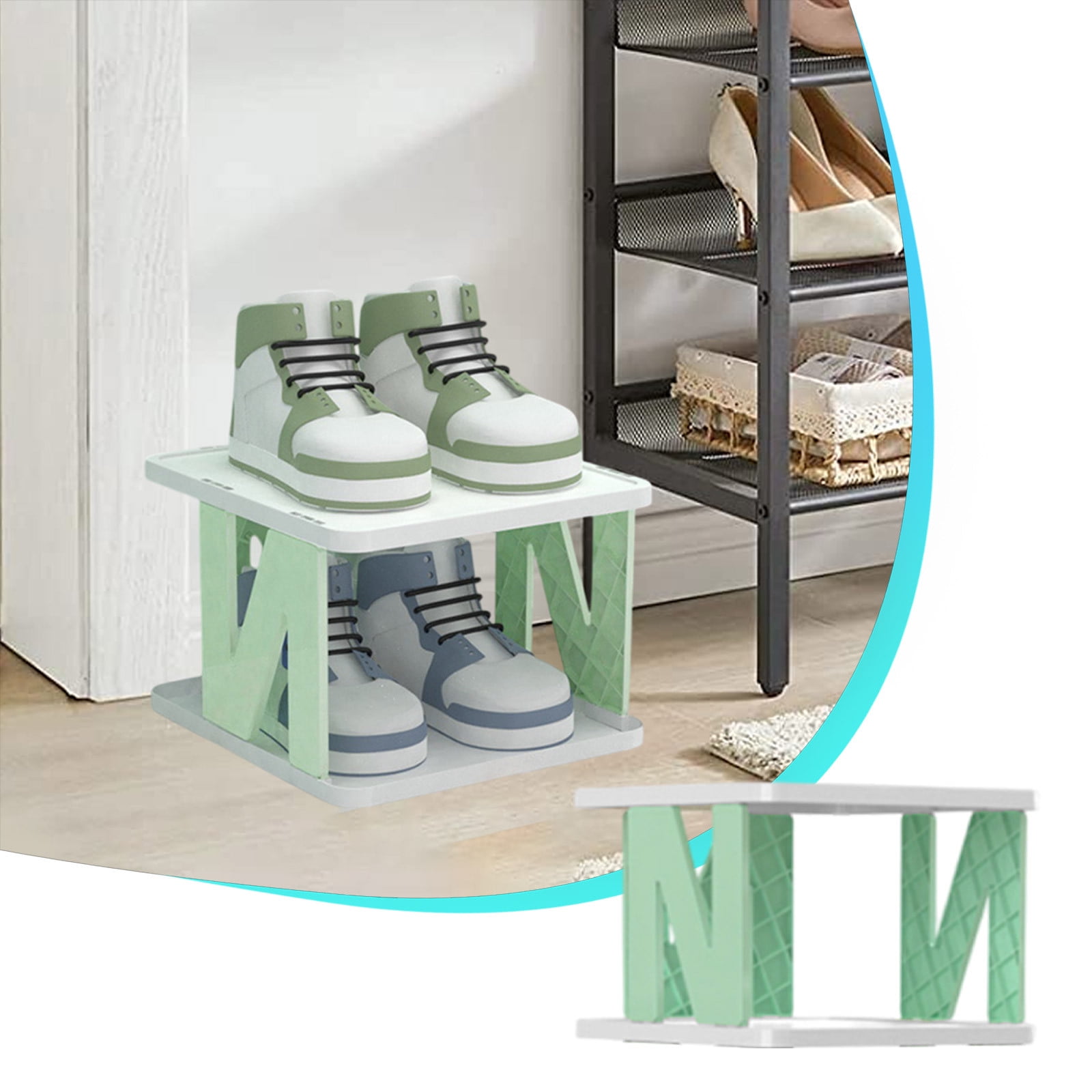 VBXOAE Multi Layer Shoe Rack with Ventilation for Entryway,Garage,Dorm ...