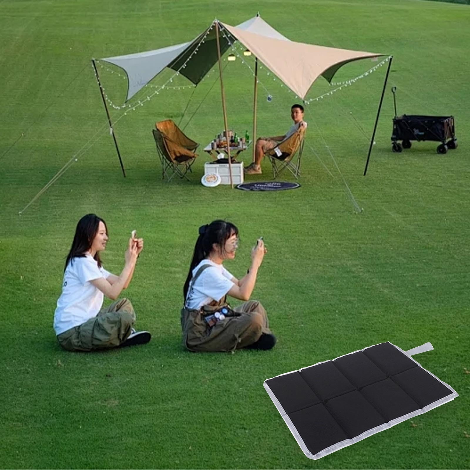 VBXOAE Portable Foldable Outdoor Seat Cushion for Comfortable Picnic ...