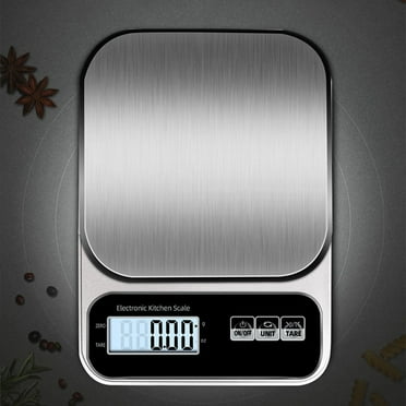 CableVantage Digital Kitchen Scale, Small Weighing Scale, 15000g/176oz ...
