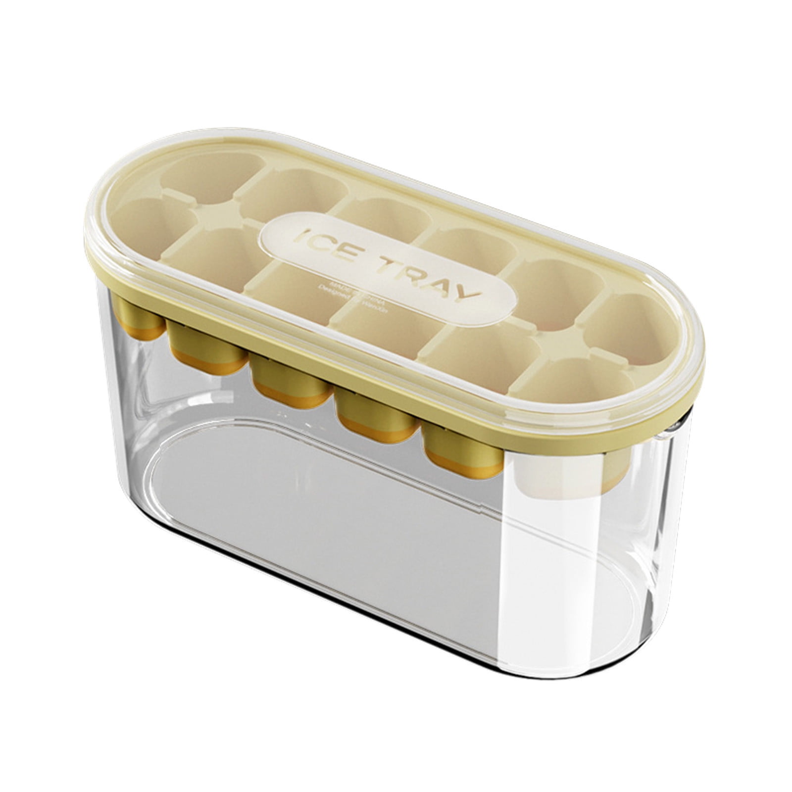 VBXOAE Stackable Ice Trays with Detachable Lids for Easy Ice Release ...