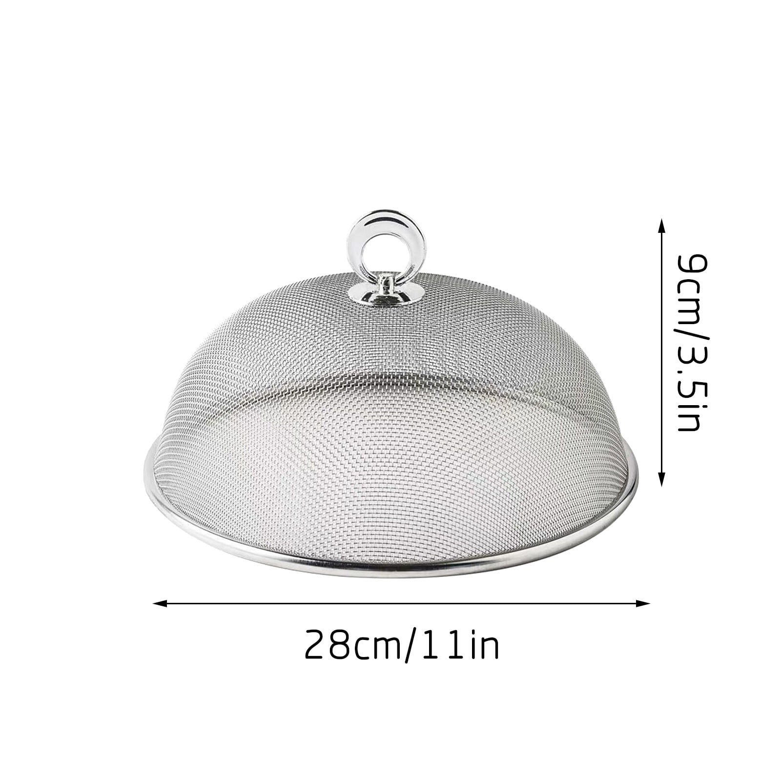 VBXOAE Stainless Steel Food Cover for Outdoor Dining-Stable Round Meal ...