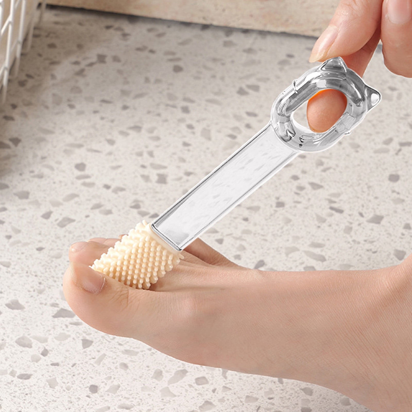 VBXOAE Stainless Steel Glass Foot File for Dead Removal and Stress ...