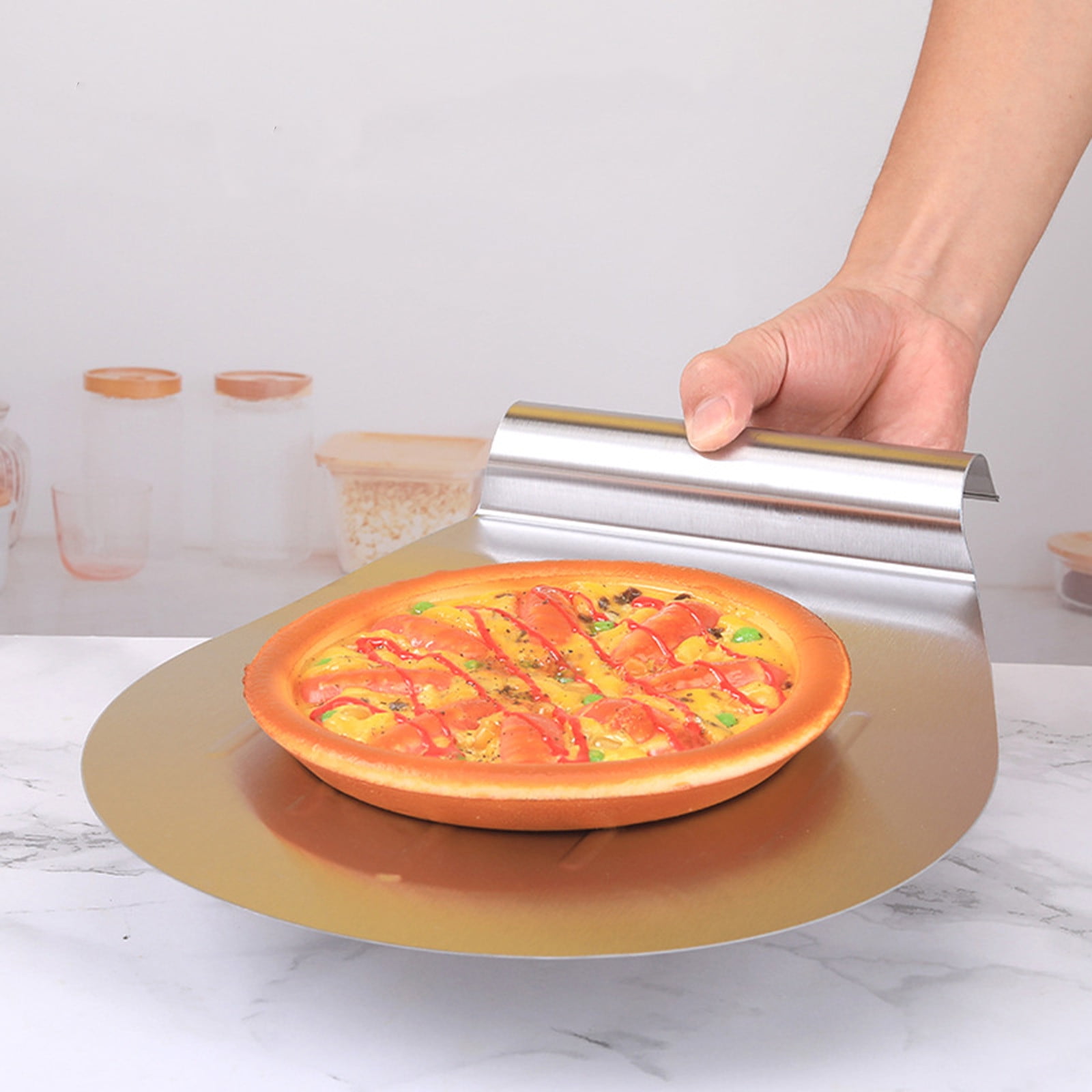 VBXOAE Stainless Steel Multi Purpose Cake and Pizza Transfer Spatula ...